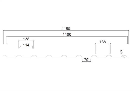 Trapecinis profilis „T20″ Ruukki | Statykime Taip